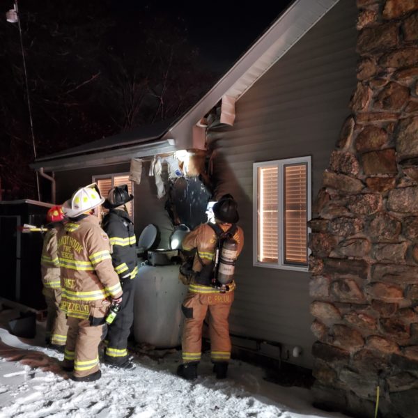 Propane Tank Fire Creates Minor Damage To Home Exterior - Sandy Hook ...