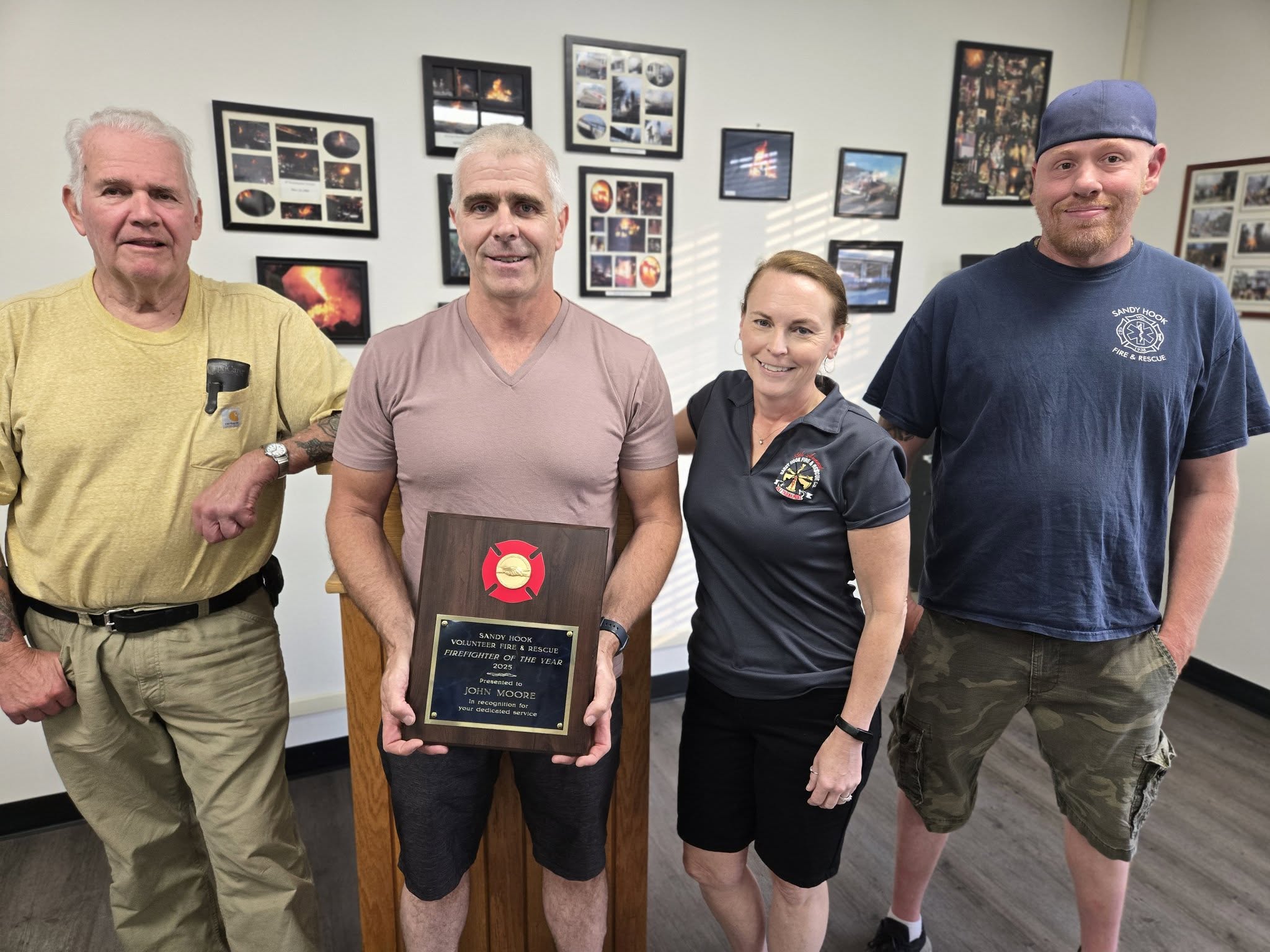 Firefighter of the Year - Sandy Hook Volunteer Fire & Rescue Company